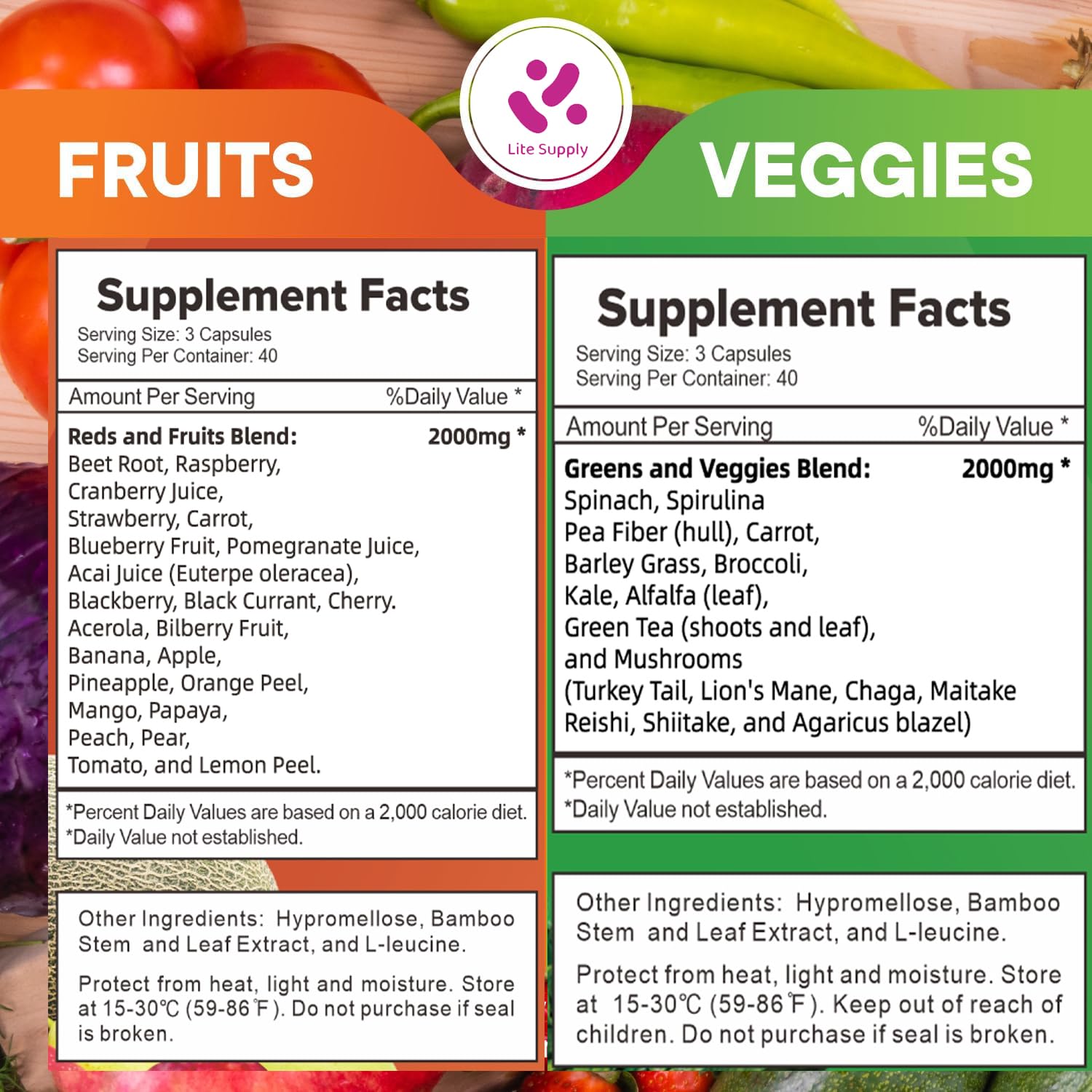 energy-boosting fruit and veggie supplement