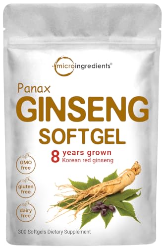 energy boosting ginseng softgels