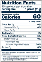 energy boosting glucose gels packets
