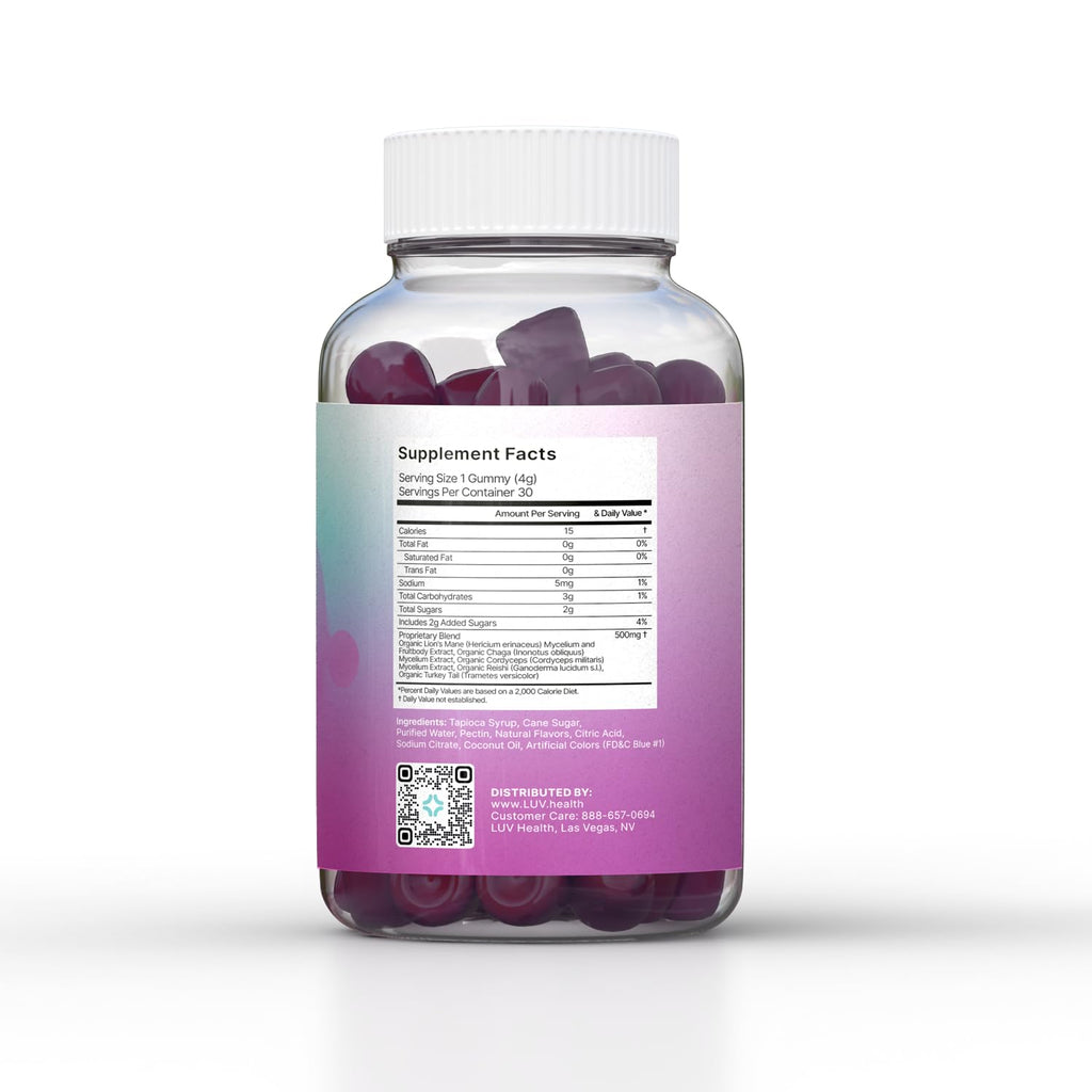 Energy boosting gummies for adults