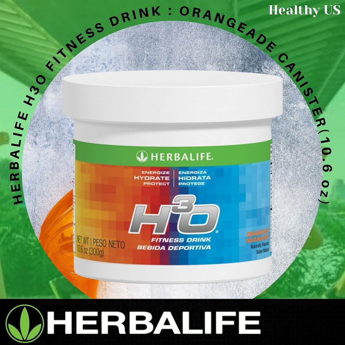 energy-boosting Herbalife sports powder