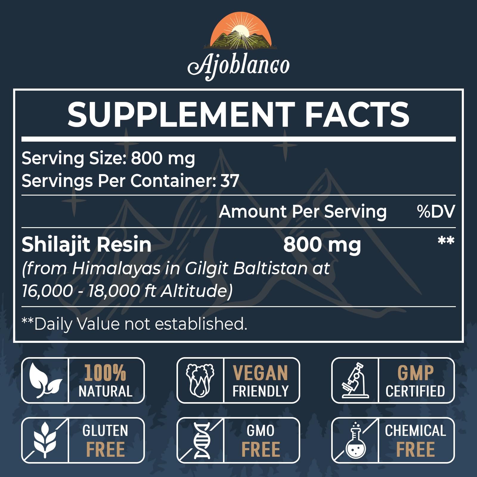 Energy boosting Himalayan Shilajit resin