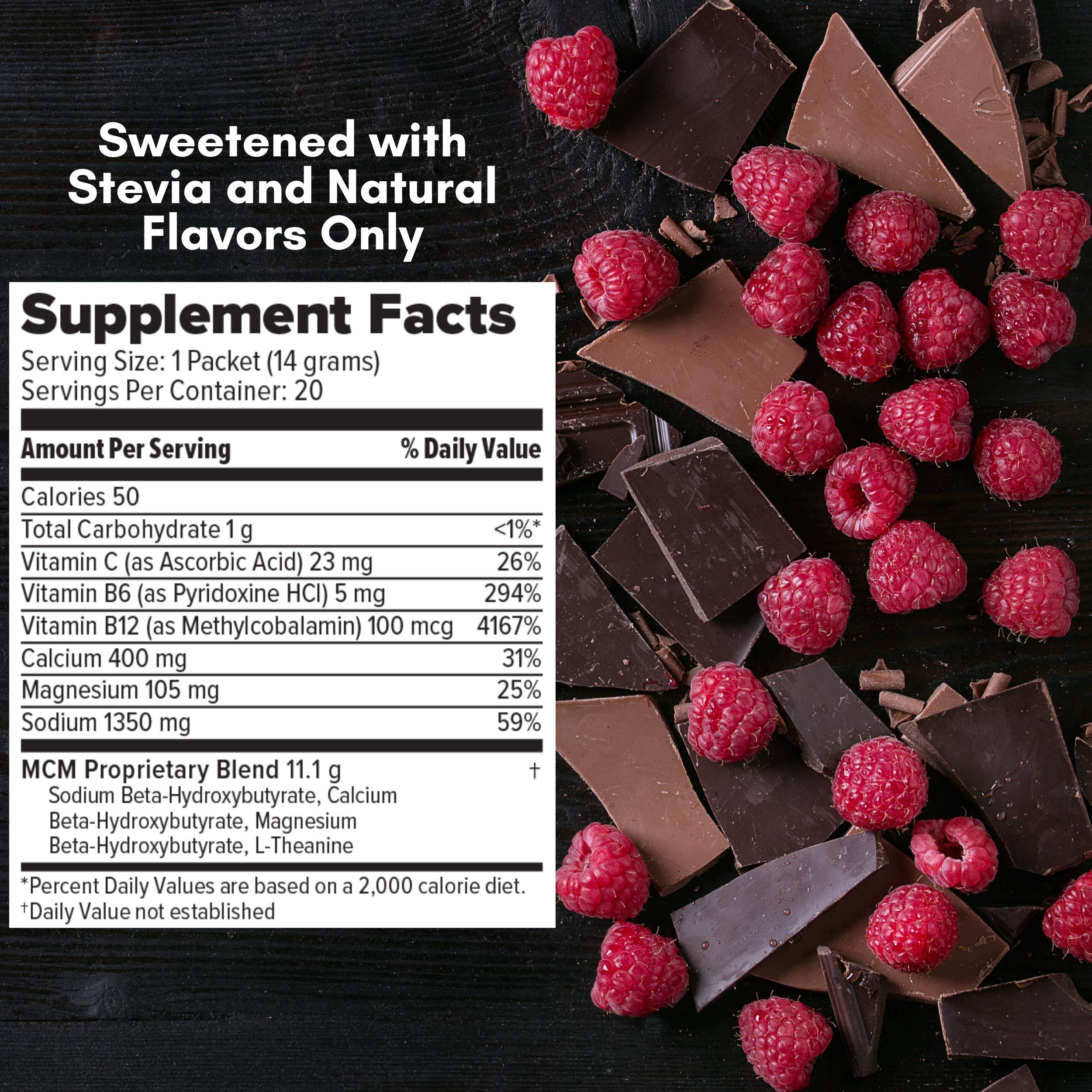 energy boosting keto drink packets