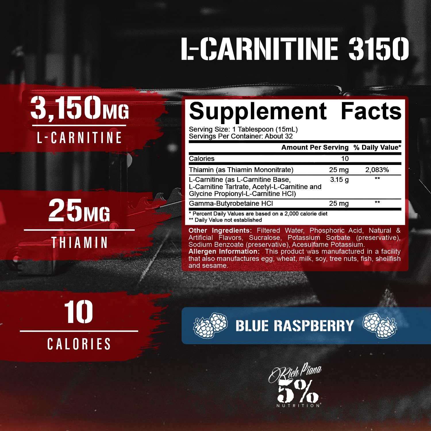 energy boosting L-Carnitine formula