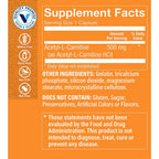 energy boosting l-carnitine supplement