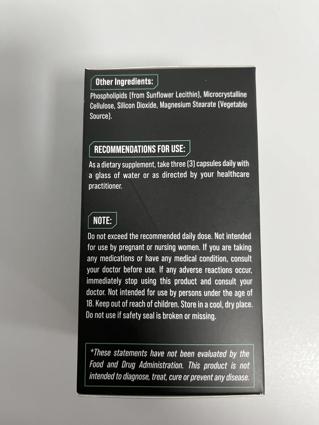 energy boosting liposomal NAD+ for men