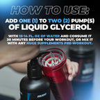 energy-boosting liquid glycerol supplement