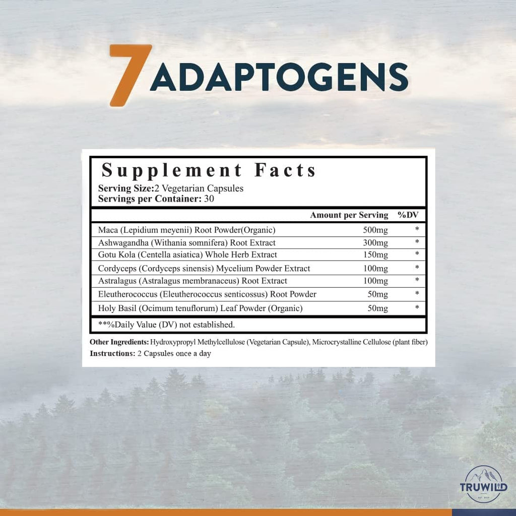 energy boosting maca and ashwagandha