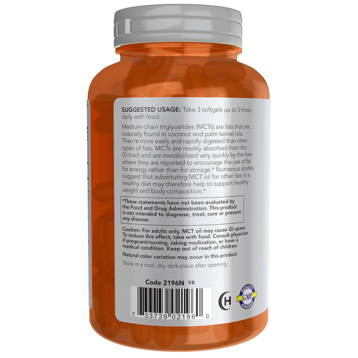 energy-boosting MCT oil capsules