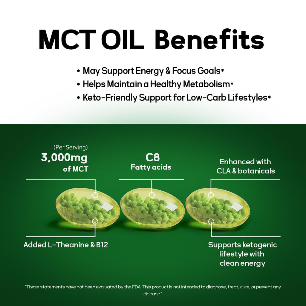 energy-boosting MCT oil supplement