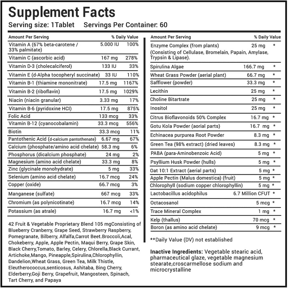 energy boosting multivitamin for men