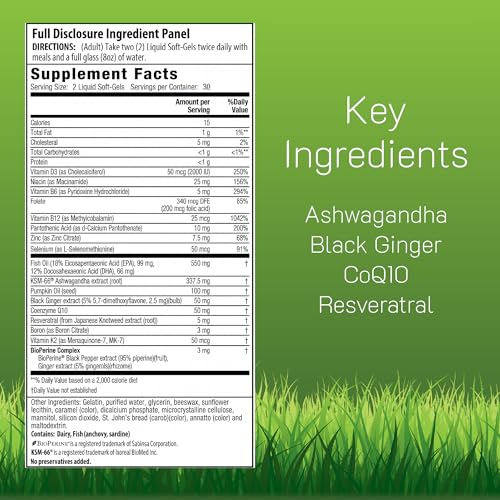 energy boosting multivitamin softgels
