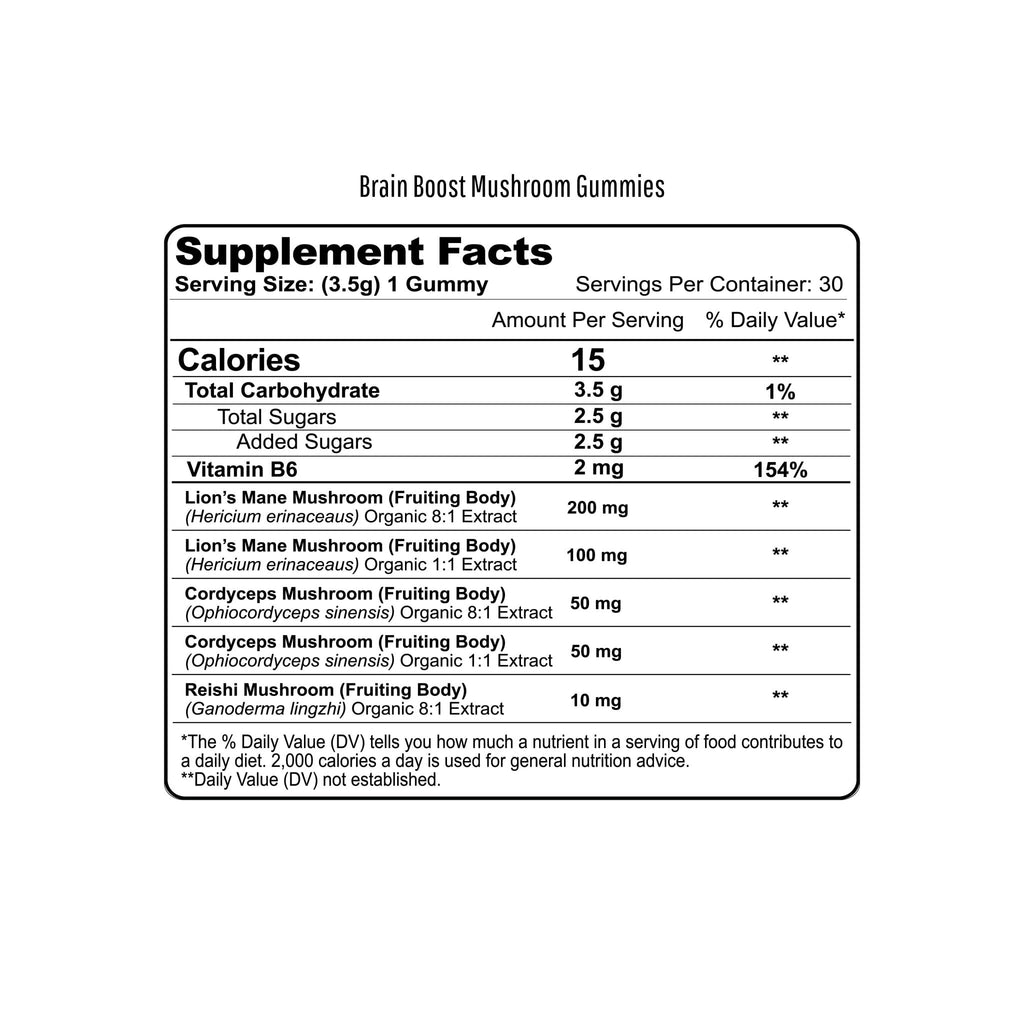 energy-boosting mushroom blend supplements