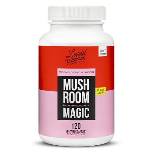 energy boosting mushroom capsules Canada