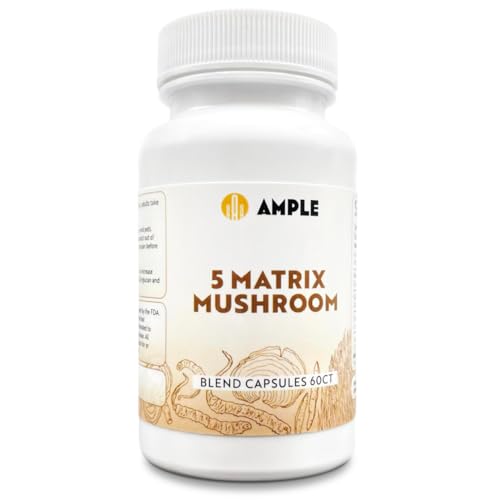 energy-boosting mushroom capsules