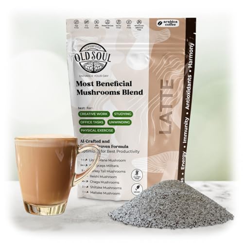 energy-boosting mushroom coffee mix