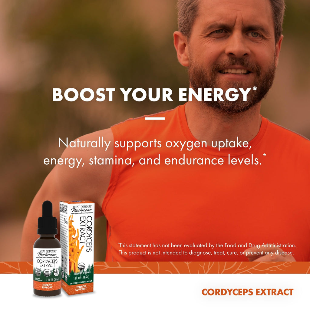 energy-boosting mushroom extract formula
