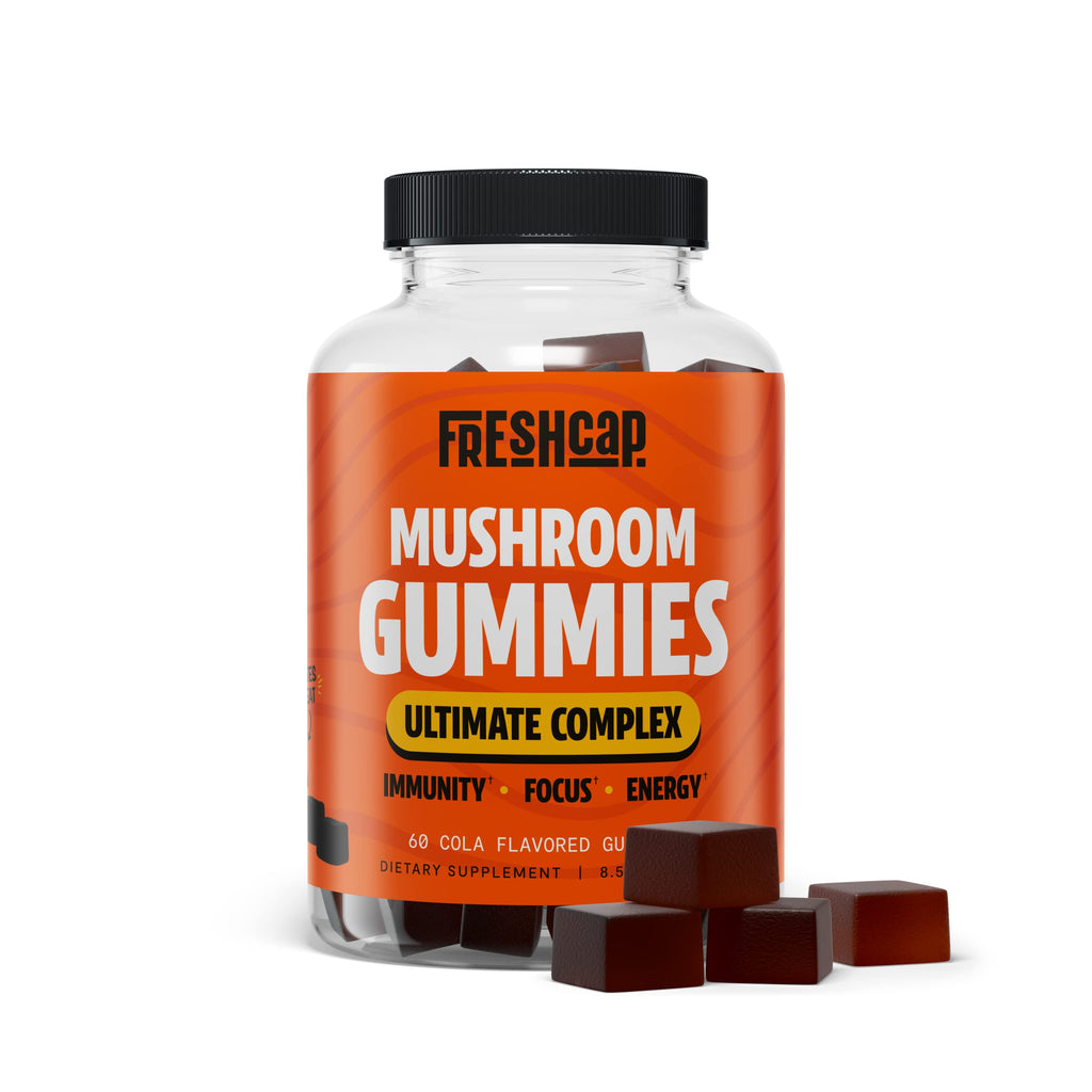 energy boosting mushroom gummies