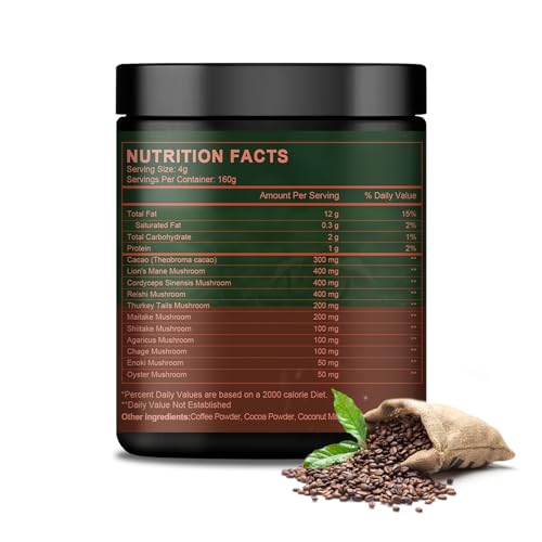 energy boosting mushroom powder