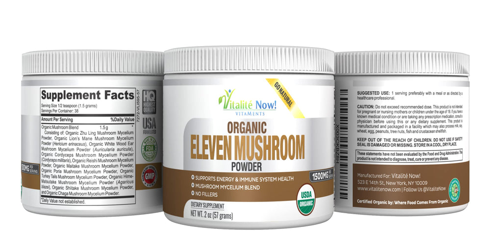energy boosting mushroom supplement