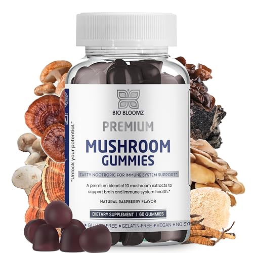 energy-boosting mushroom supplements for adults