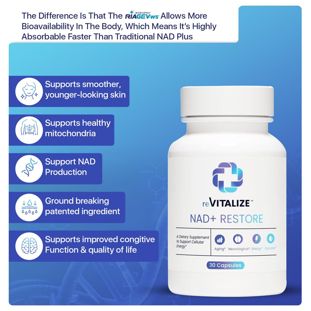 energy-boosting NAD+ supplement