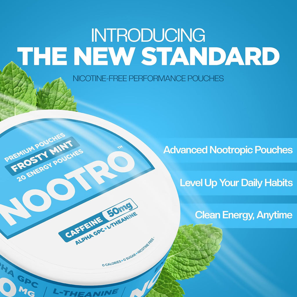 energy boosting nootropic pouches