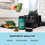 energy-boosting organic greens powder