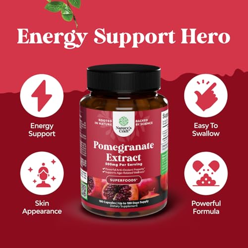 energy boosting pomegranate extract supplements