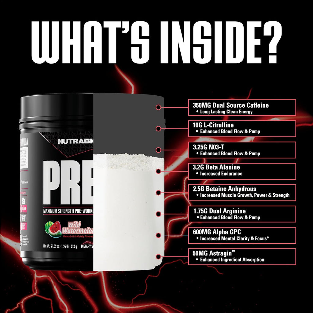energy boosting pre-workout powder