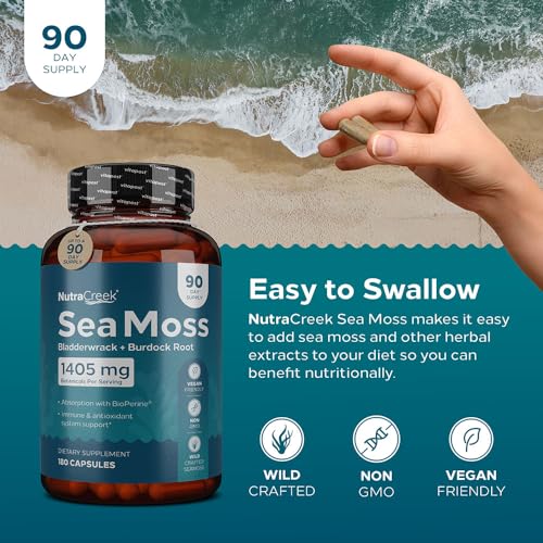 energy-boosting sea moss capsules