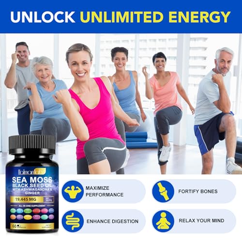 energy-boosting sea moss capsules
