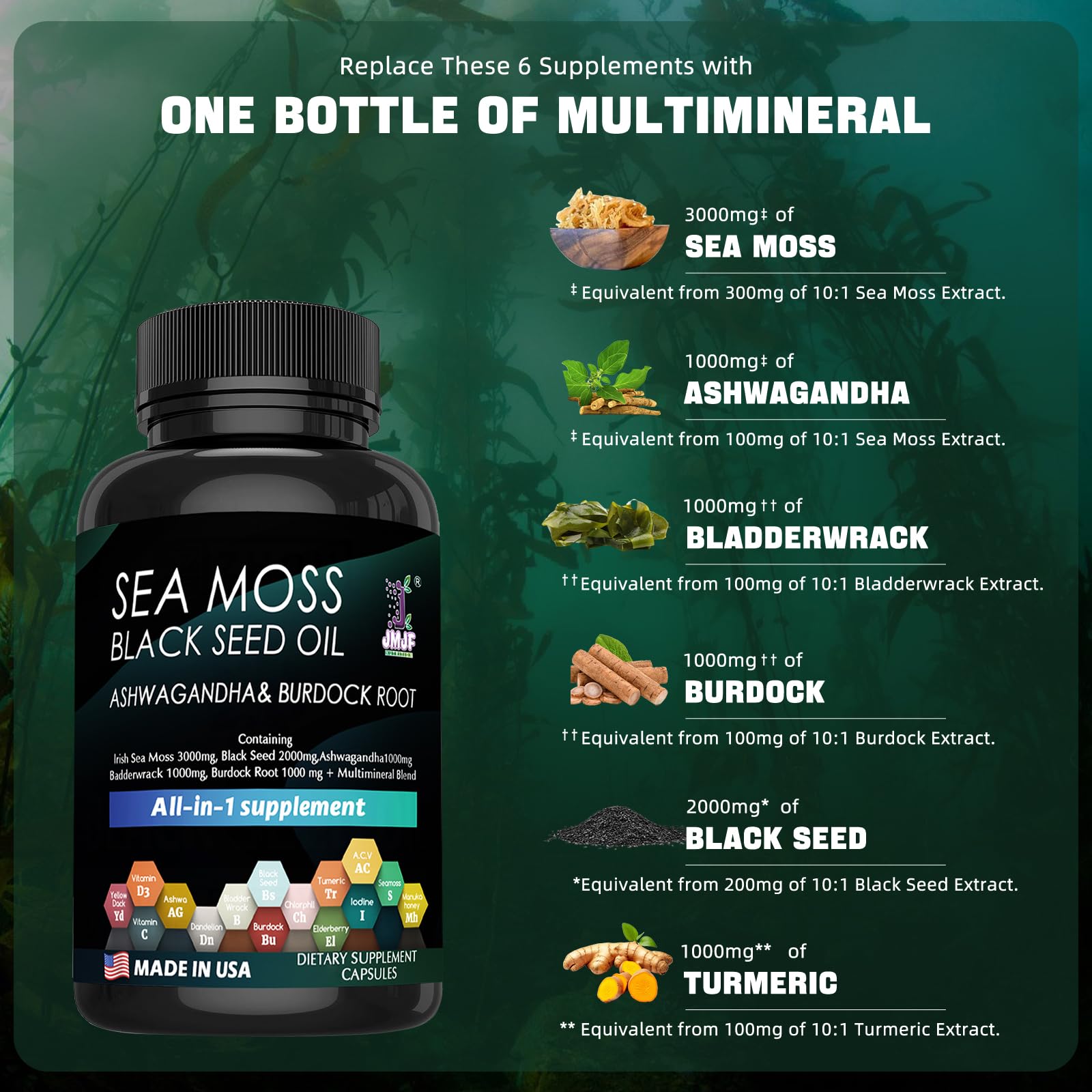 energy-boosting seaweed capsules