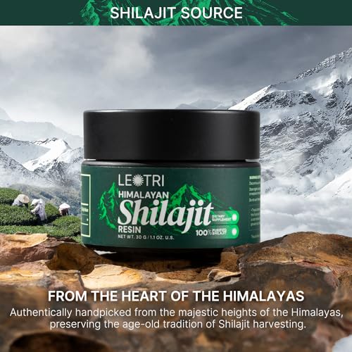 energy-boosting Shilajit organic resin