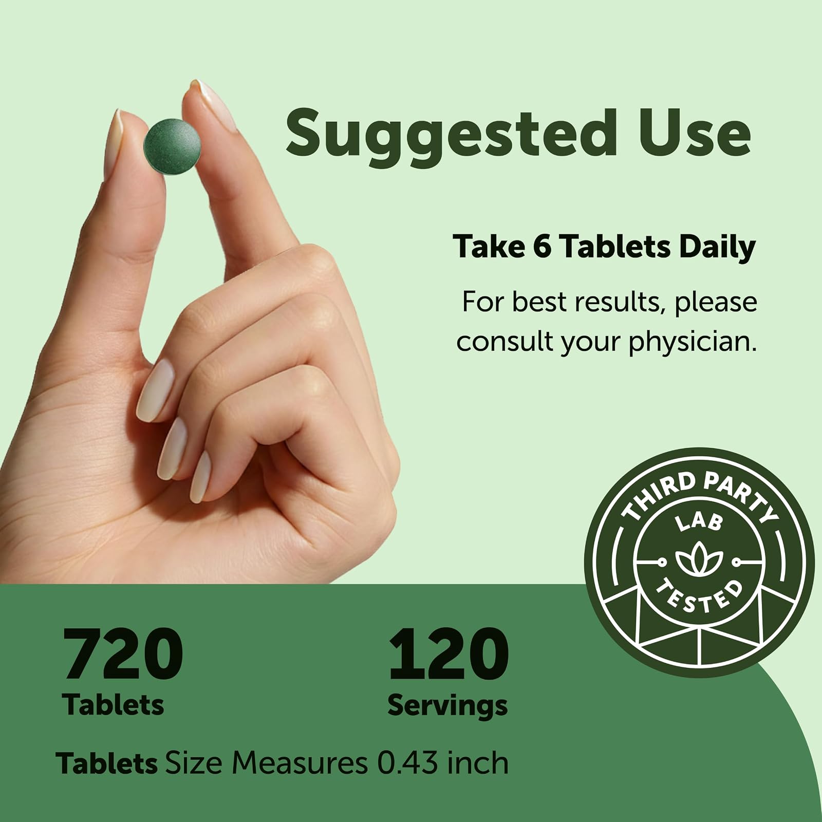 energy boosting spirulina & chlorella