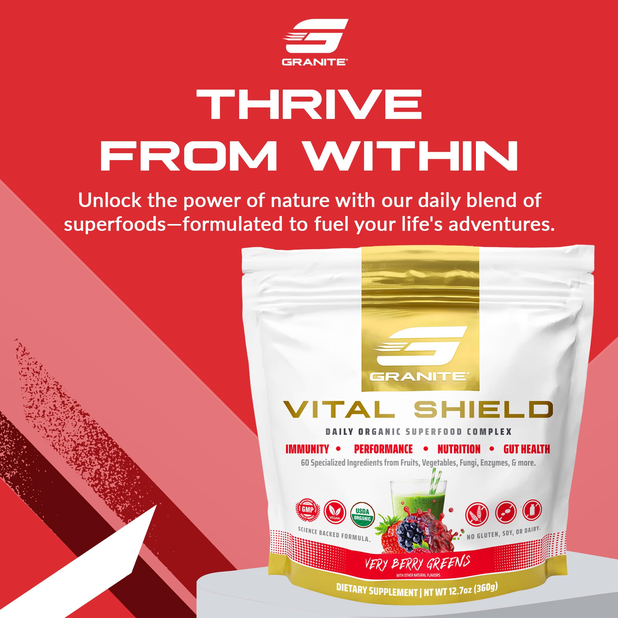 energy boosting superfood greens blend