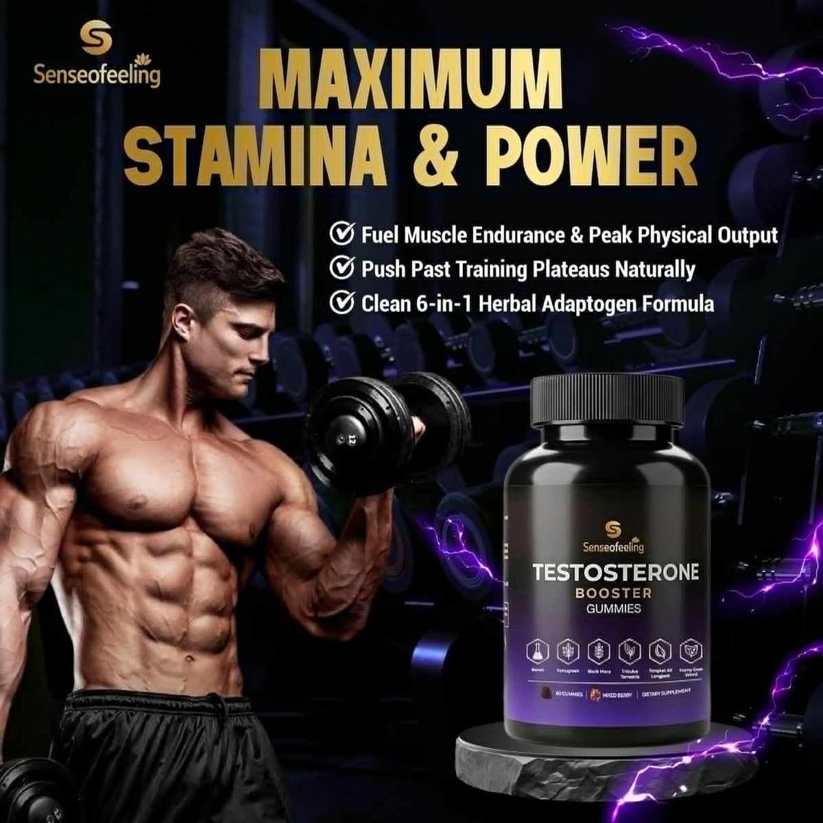 energy-boosting testosterone gummies
