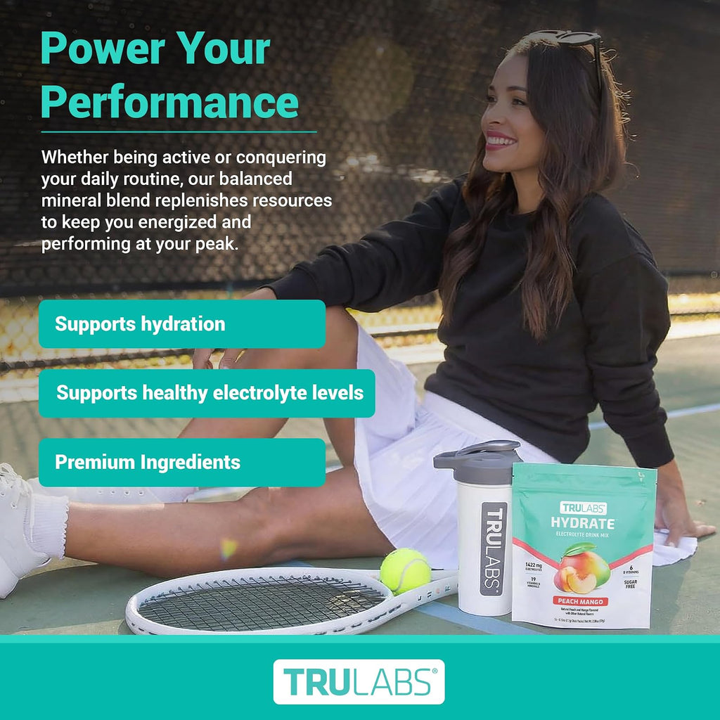 energy-boosting TRULABS electrolyte mix