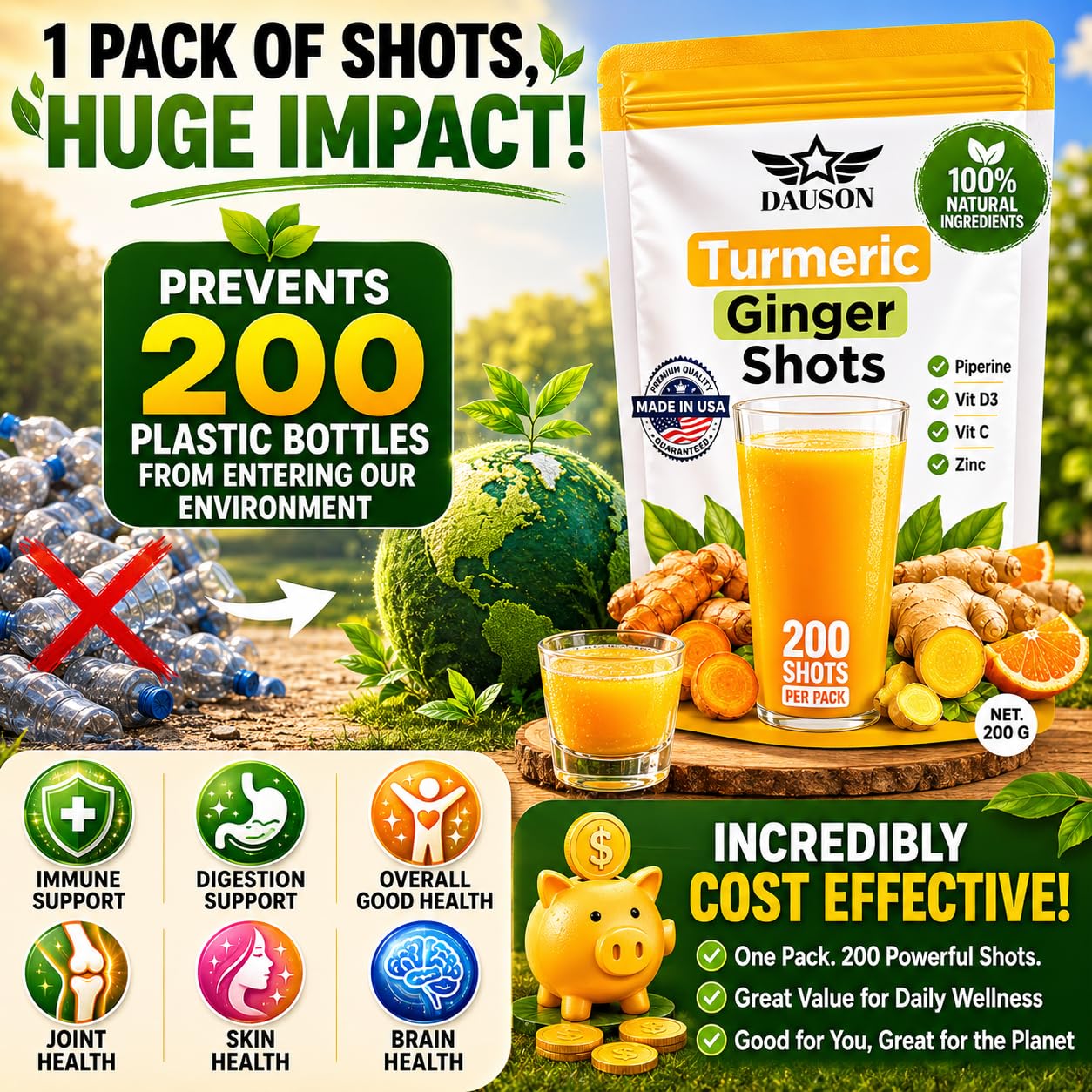 energy-boosting turmeric ginger shots