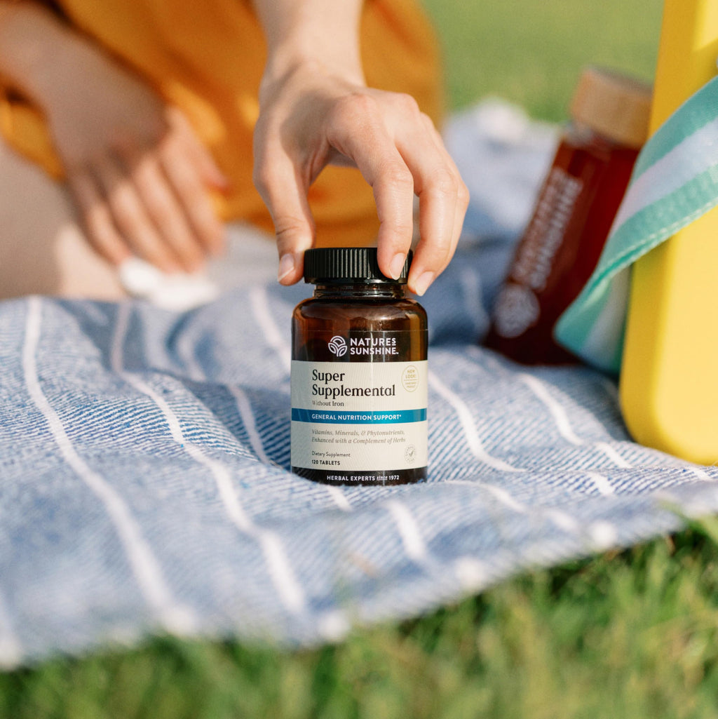 Energy-boosting vitamin and mineral blend