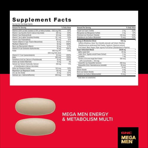 energy-boosting vitamin and mineral blend