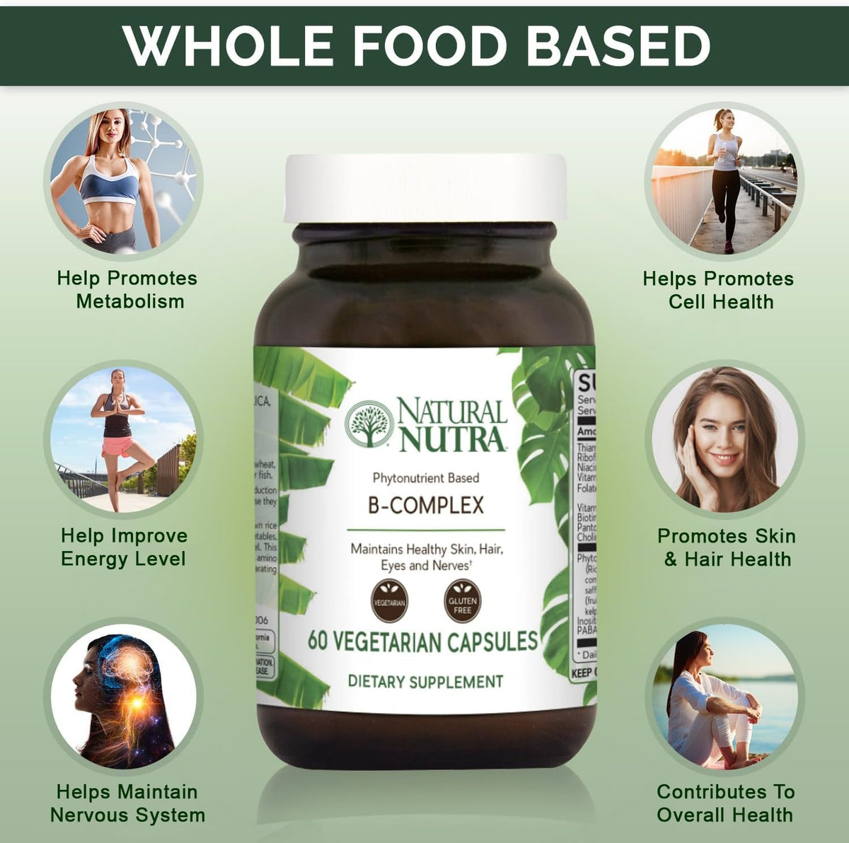 Energy boosting Vitamin B capsules