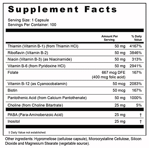 energy boosting Vitamin B Complex supplement