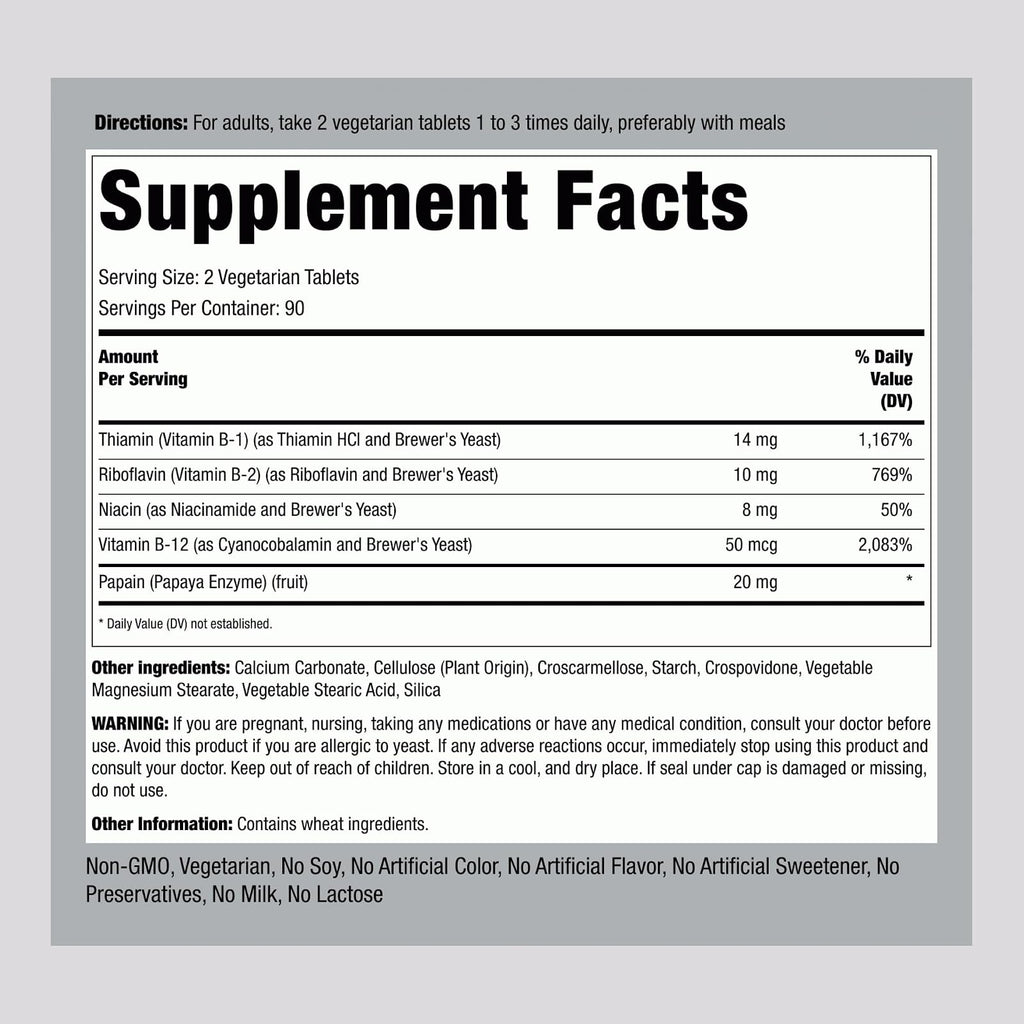 energy boosting Vitamin B complex