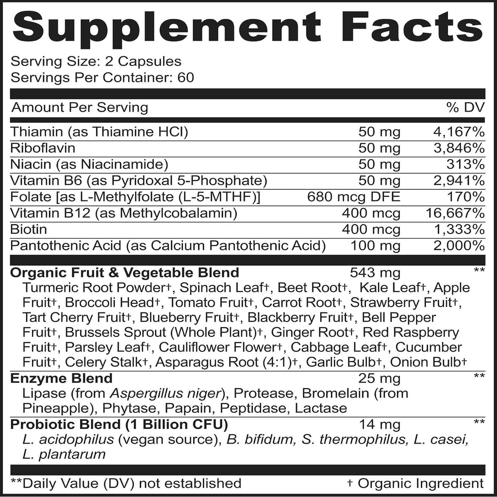 energy boosting vitamin B complex