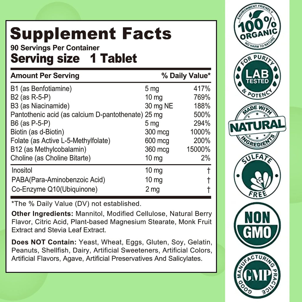 energy boosting vitamin b complex