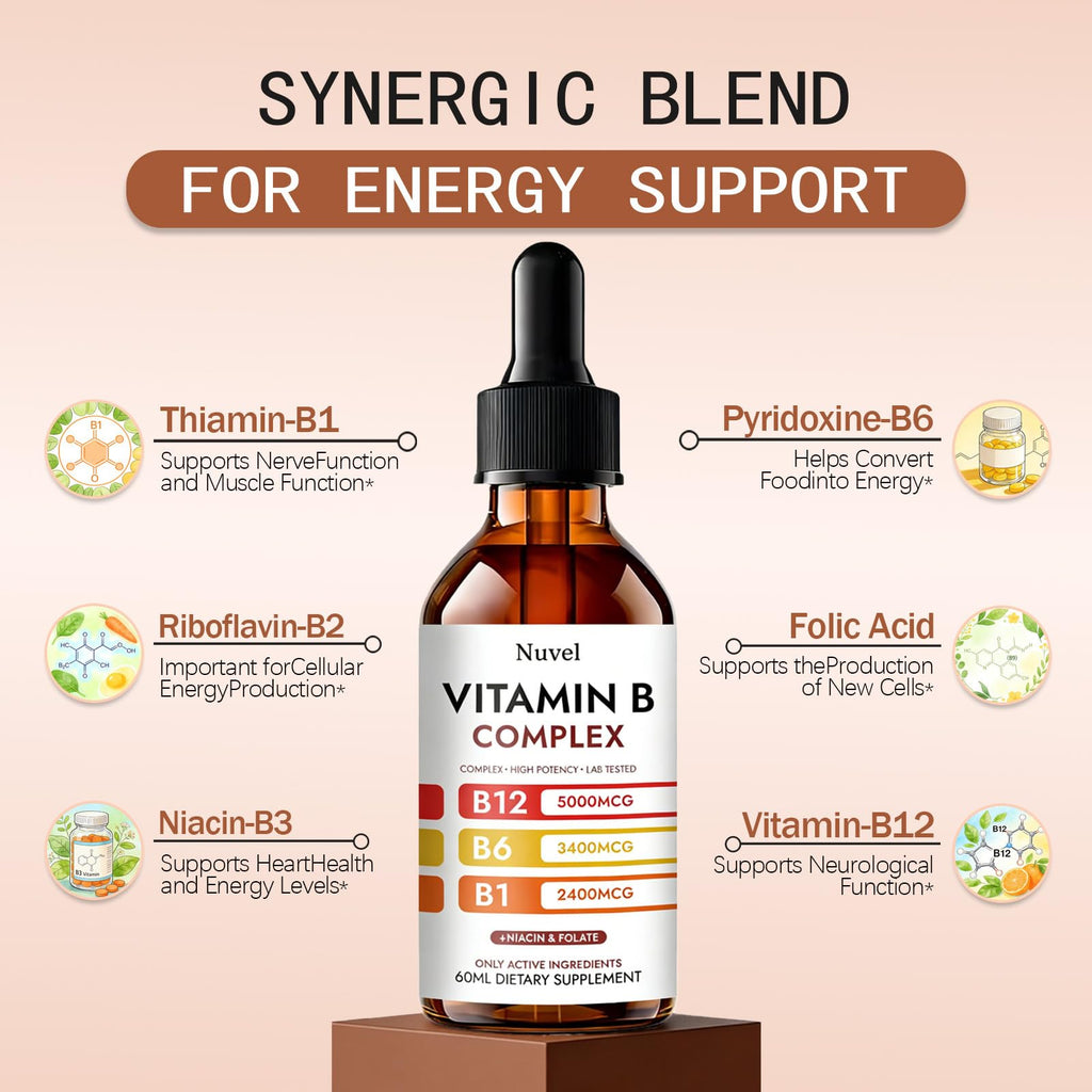 energy-boosting vitamin B supplement
