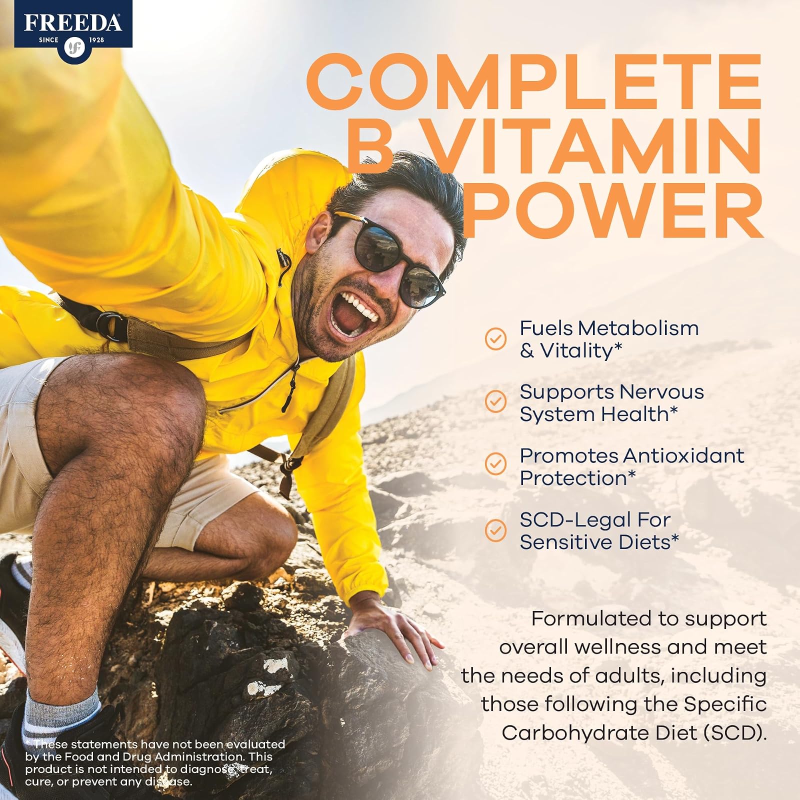 Energy boosting Vitamin B supplement