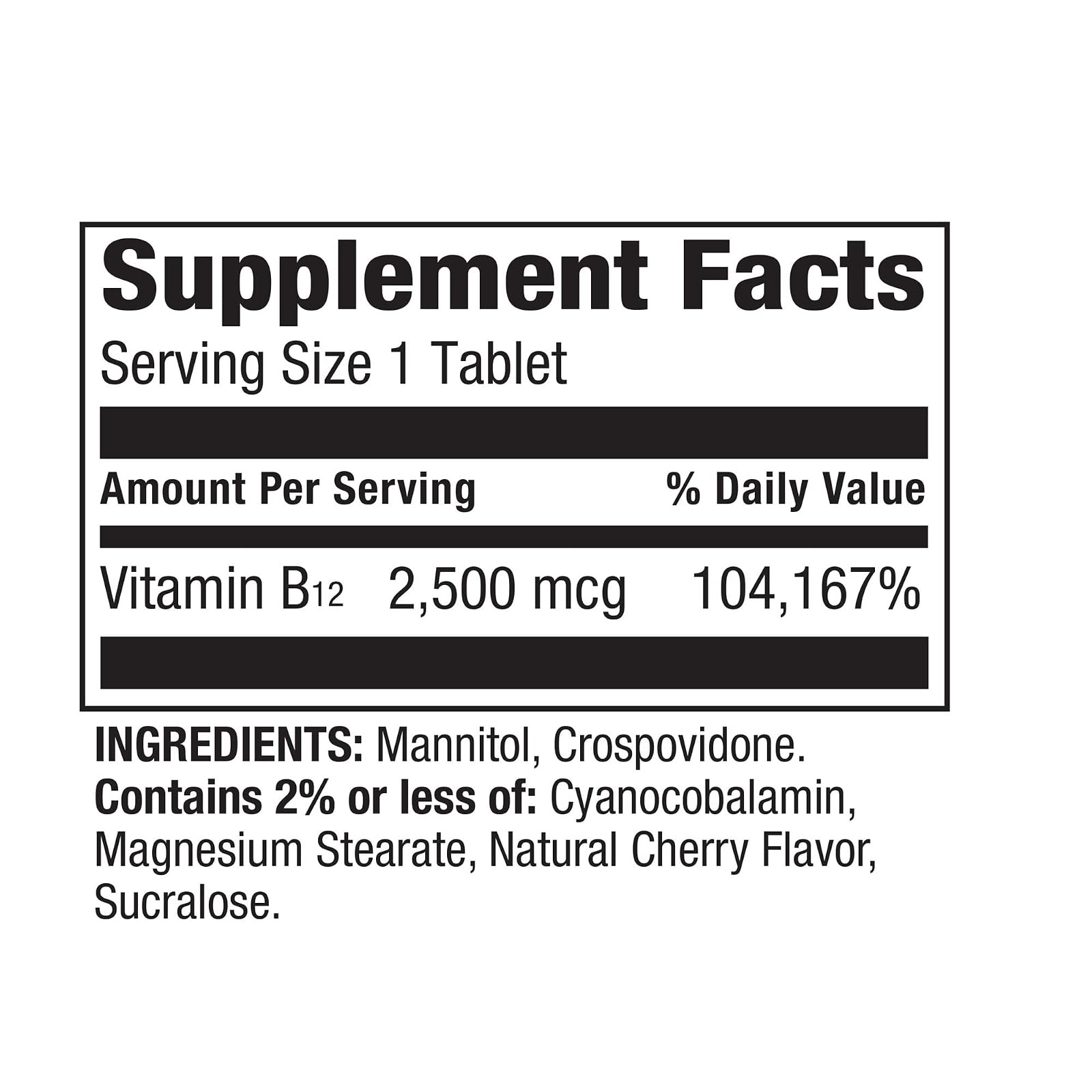 energy boosting vitamin b12 formula