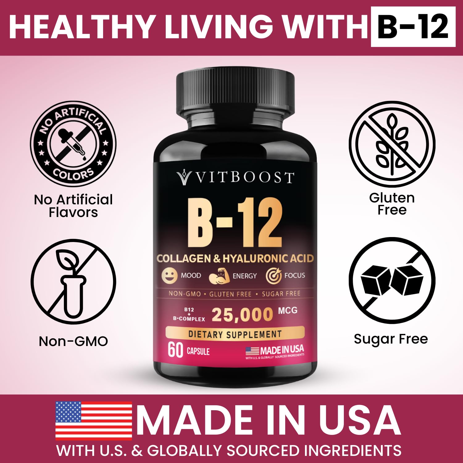 energy boosting vitamin b12 formula